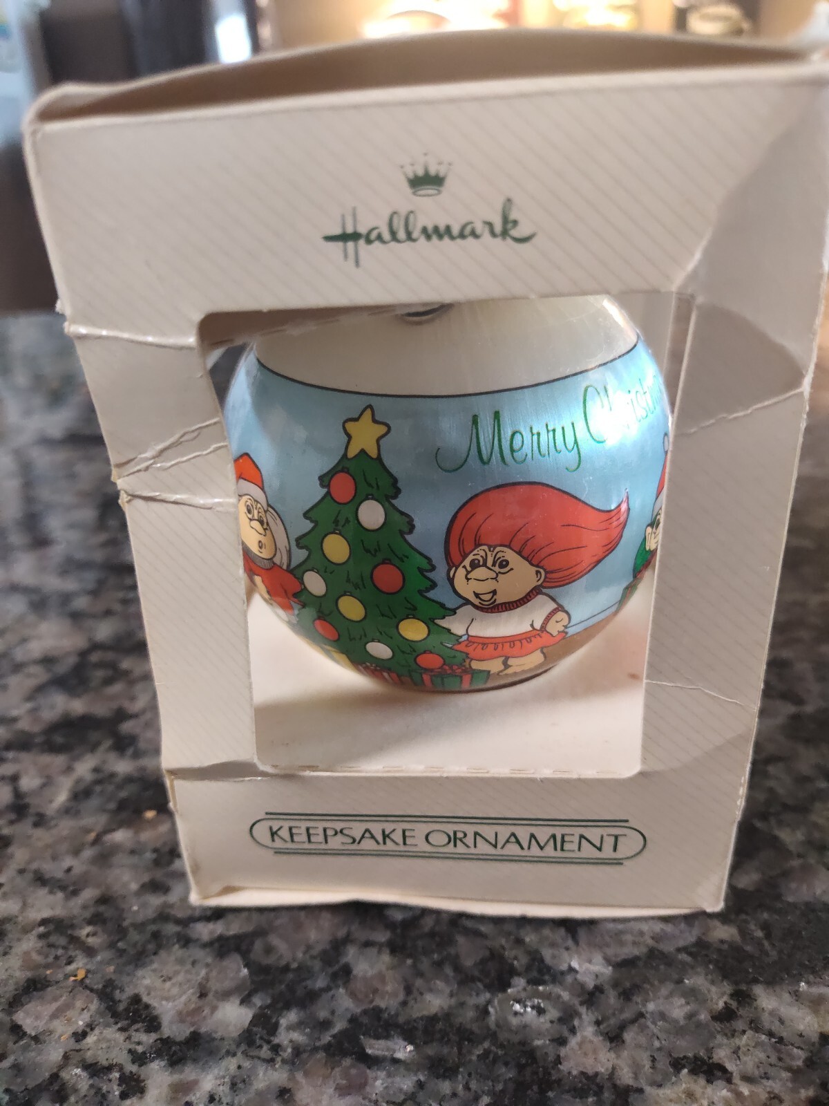 1982 Hallmark Vintage Trolls Christmas Tree Ornament | eBay