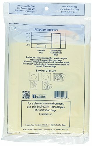 6 Kenmore Canister Type C Sears Vacuum Bags, Canister, Panasonic Vacuum ...