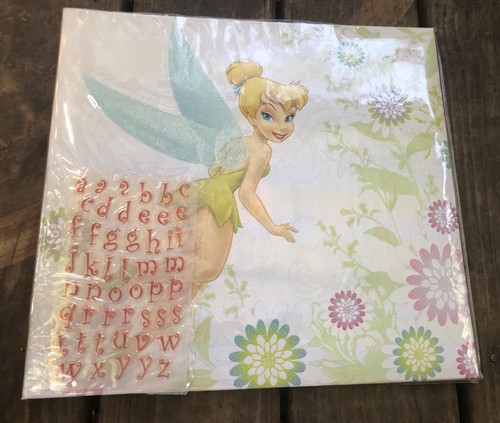 Sandylion Disney TINKERBELL Scrapbooking Album Kit w/ Stickers ...