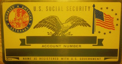 Engraving - Metal Social Security Card