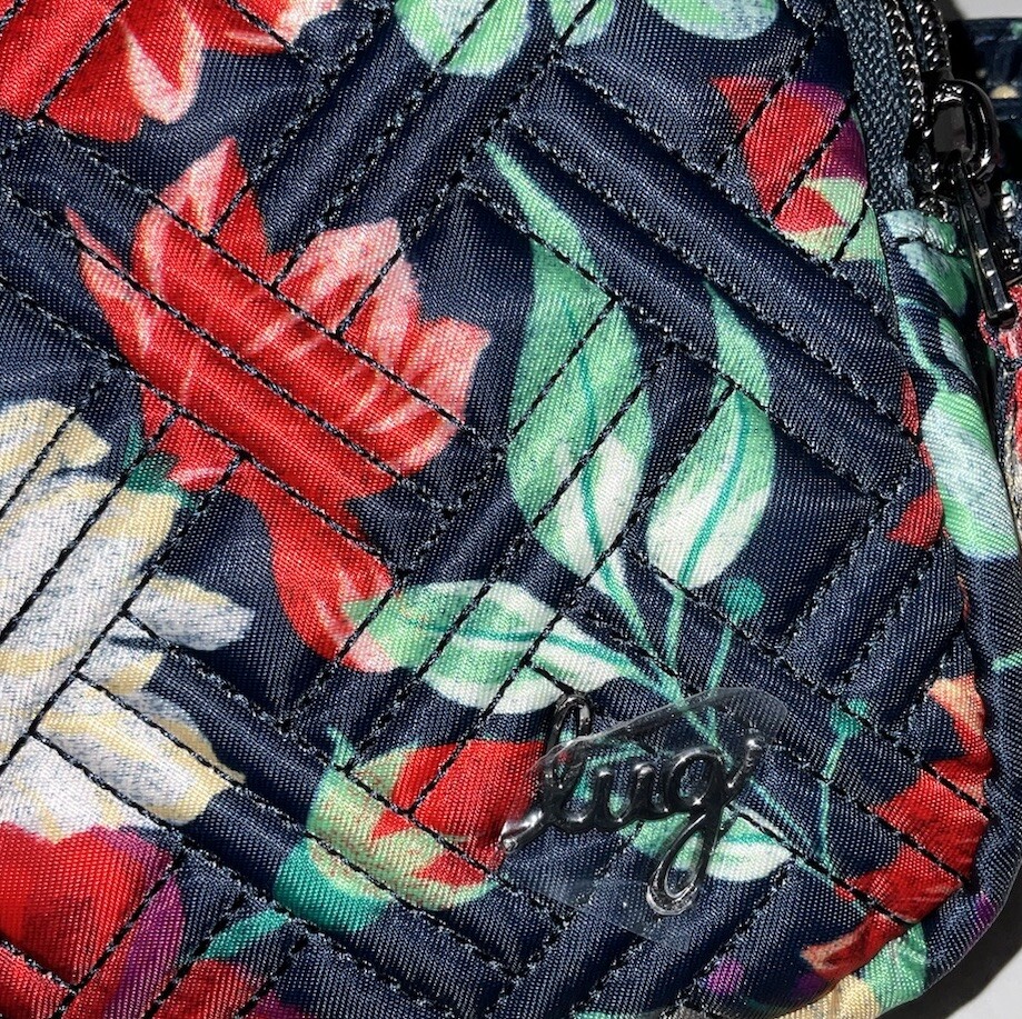 NWOT LUG Coupe XL Women’s Convertible Crossbody/Belt Bag Purse Bloom ...