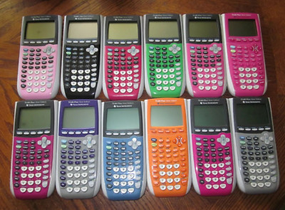 Texas Instruments TI-84 Plus Silver Edition Calculator -Various Colors ...