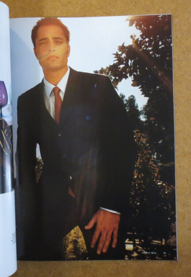 Estylo Magazine VICTOR WEBSTER Mutant X HALLMARK Continuum shirtless ...
