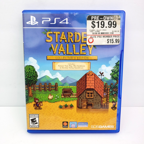 PlayStation 4 PS4 Stardew Valley Collectors Edition Video Game | eBay