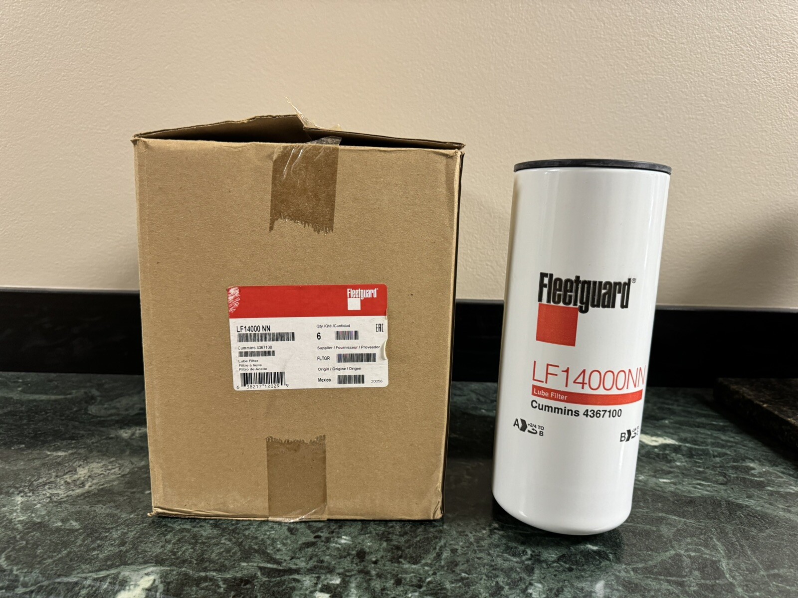 FLEETGUARD LF14000NN - cross reference oil filters | oilfilter ...