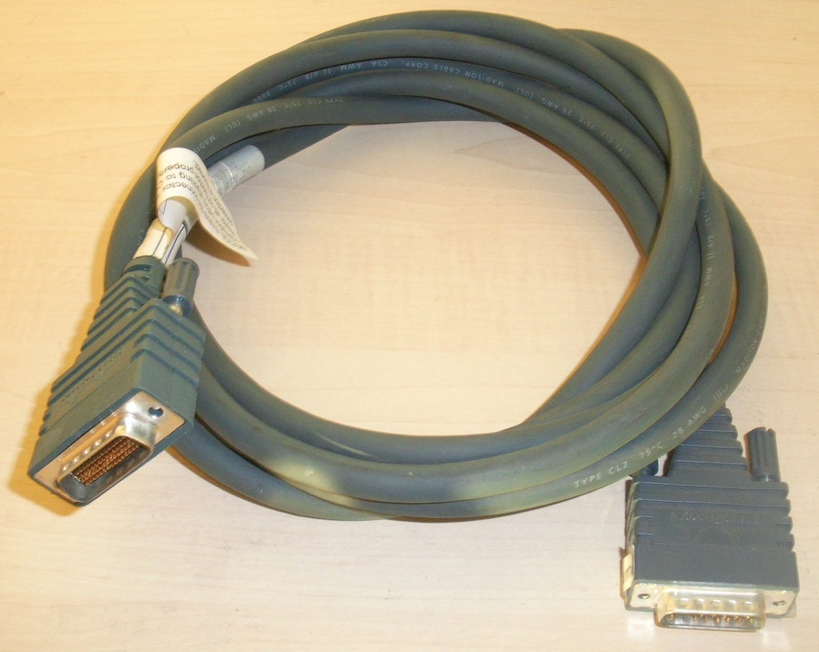Cisco Systems 72-0789-01 3 Meter 10 FT Male DTE X21 to Male CAB-X21MT ...