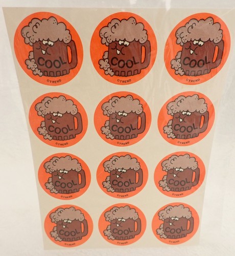 VTG 80s TREND Scratch & Sniff Sticker ROOT BEER Cool Soda 12 Stinky ...