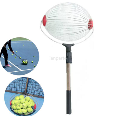 Portable Stretchable Tennis Ball Collector Roller Type Tennis Ball Pick ...