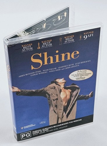 Shine DVD (Region 4) VGC Geoffrey Rush | eBay Australia