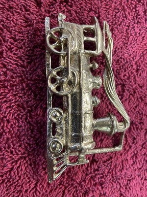 Vintage Artist Ivar Hyden 1978 Hand Made Solid Brass Train Western Belt ...