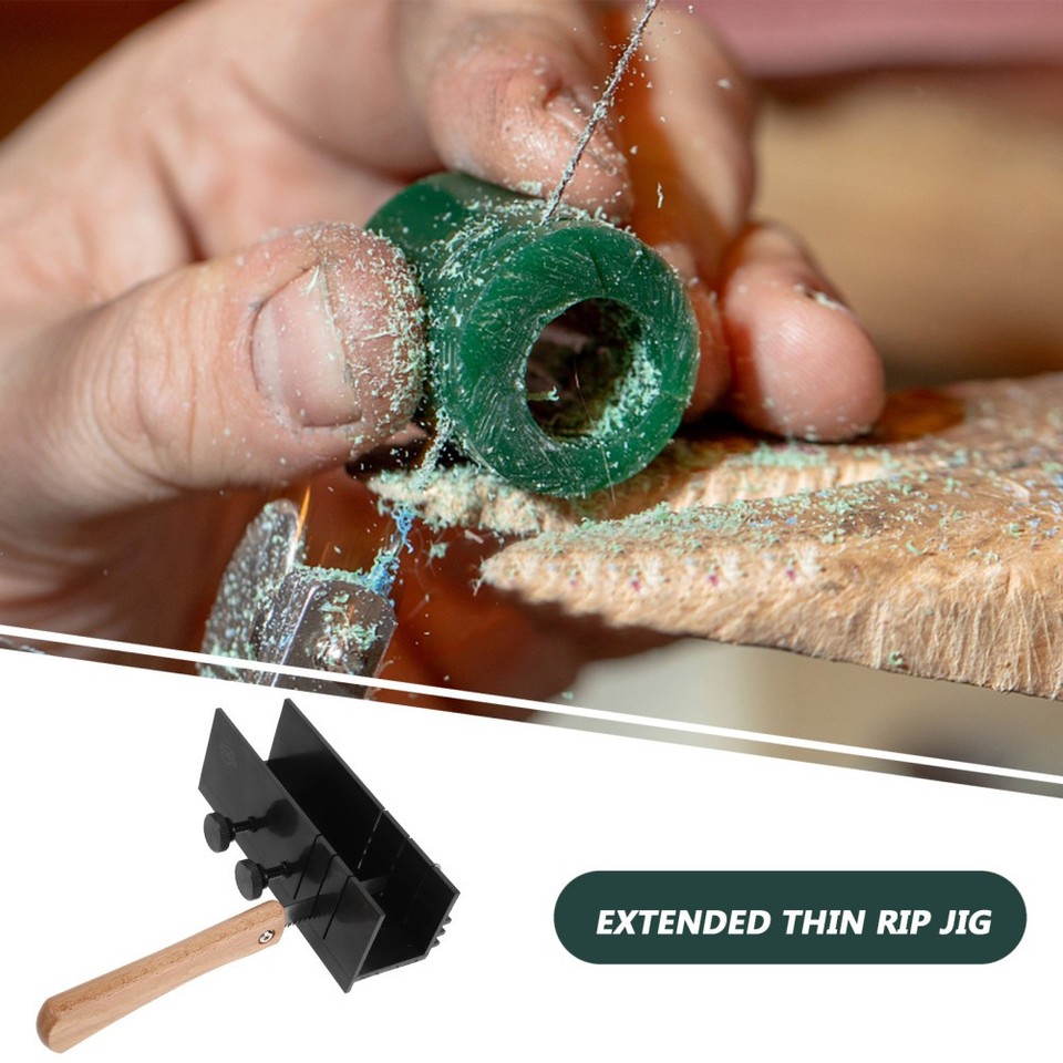 Thin Rip Jig Router Table Band Saw Cutting Repetitive Narrow Strips ...