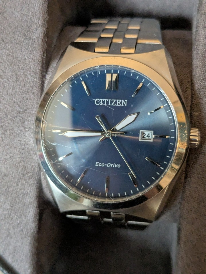 Citizen Men's Eco Drive Watch Blue Dial BM7330-59L - LAST WEEKEND TO ...