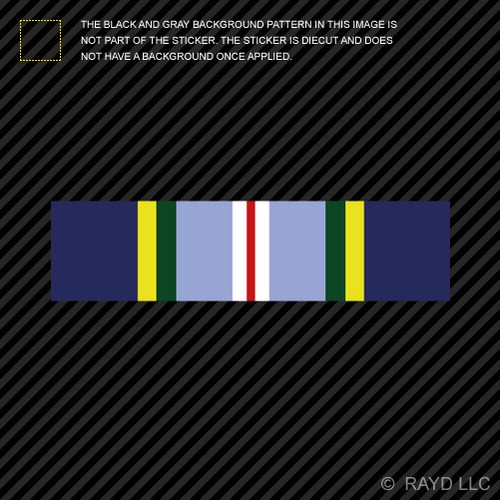 (2x) 4" U.S. Coast Guard Special Operations Service Ribbon Sticker ...