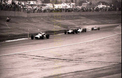 Racing Action Shot - 1967 USAC Rex Mays 300 @ Riverside - Vtg Race ...