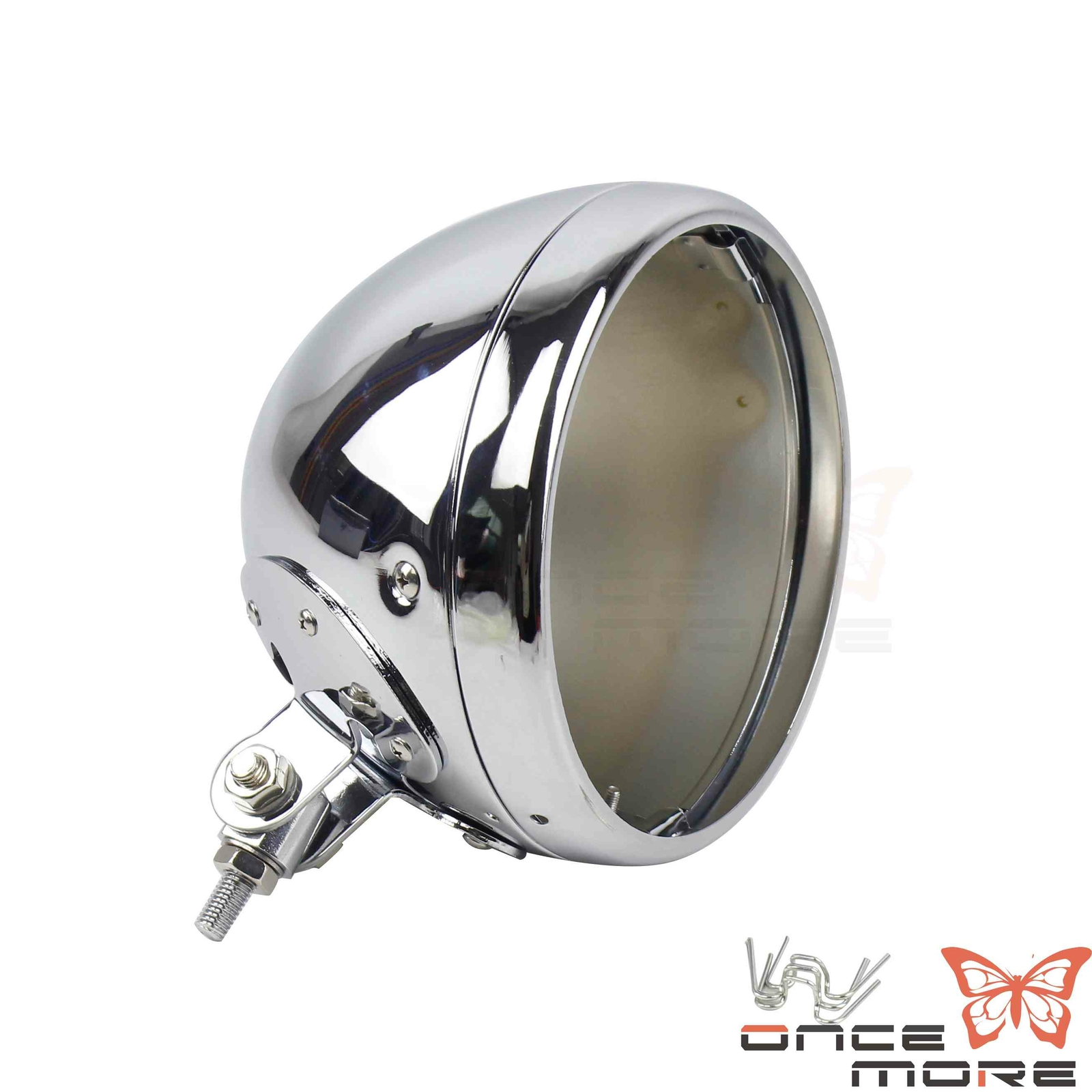 Motorcycle 7 Inch Round Headlight Housing Shell For Harley Heritage ...