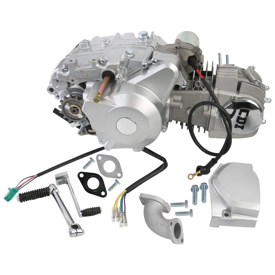 Complete 140cc Engine Motor Kit Electric Start Manual Clutch for Dirt ...