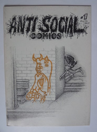 Anti-Social Comics #1 1982 Helpless Anger Tom & Ken Roberts Jim Siergey ...