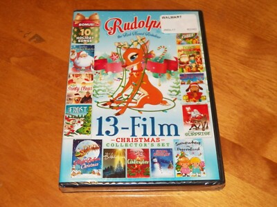 13-FILM CHRISTMAS COLLECTOR'S SET Rudolph Movie Songs Holiday DVD ...