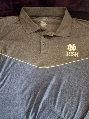 Men's Notre Dame Polo Size 4XT | eBay