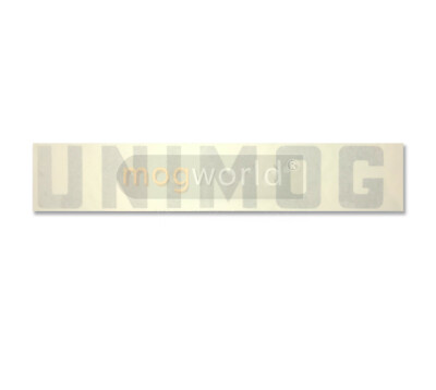 Unimog Aufkleber Schriftzug Emblem U401 U411 U403 U406 U421 U404 | eBay.de
