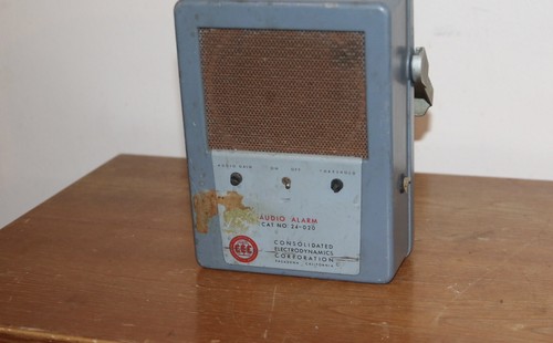 VINTAGE CEC AUDIO ALARM MODEL 24-020 w/ JENSEN ALNICO 5 SPEAKER | eBay