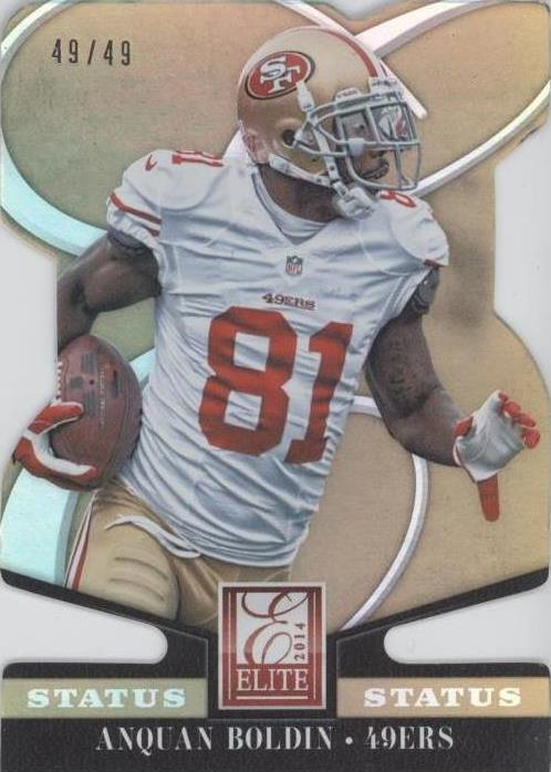 2014 Panini Elite - Anquan Boldin #81 Status Gold Die-Cut /49 for sale ...