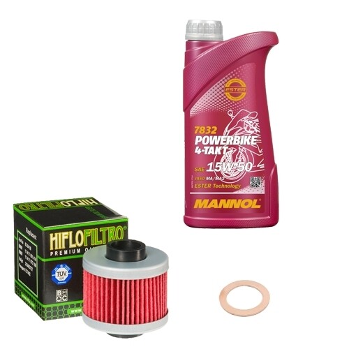 BMW C1 200 ABS C1 2004, MANNOL 15W50 1L, HiFlo Ölfilter Set | eBay.de