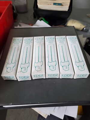 TCP PL7/SP41K 7W Compact Fluorescent Plug-In 2-Pin Light Bulb 4100K ...