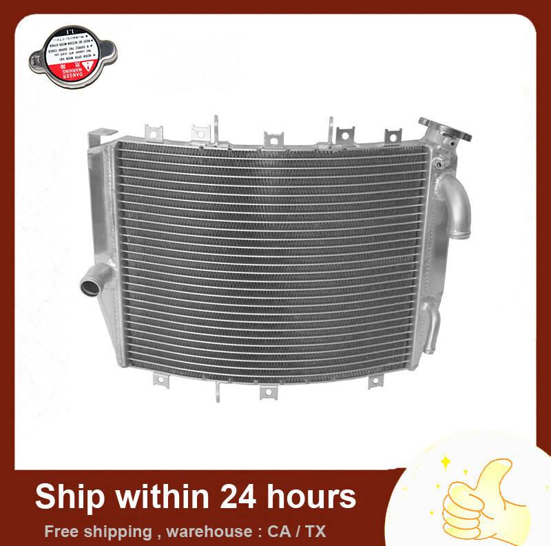 Full All Aluminum Cooling Radiator Fit For 2004-2005 Kawasaki Ninja ...