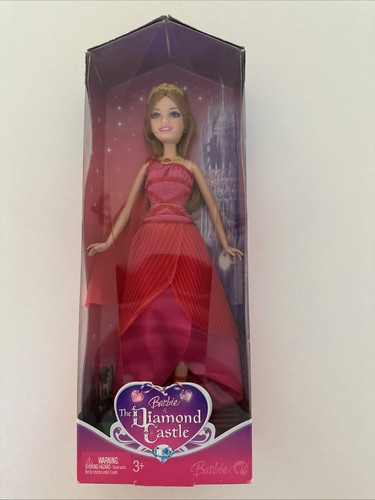Mattel Barbie & The Diamond Castle Red Pink Princess Muse Melody Doll ...