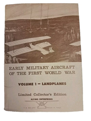 VTG Military Aircraft First World War Book Limited Collectors Edition ...