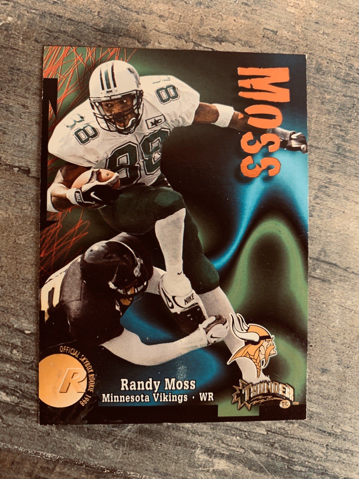 Randy Moss Rookie Card - 1998 Skybox Thunder | eBay