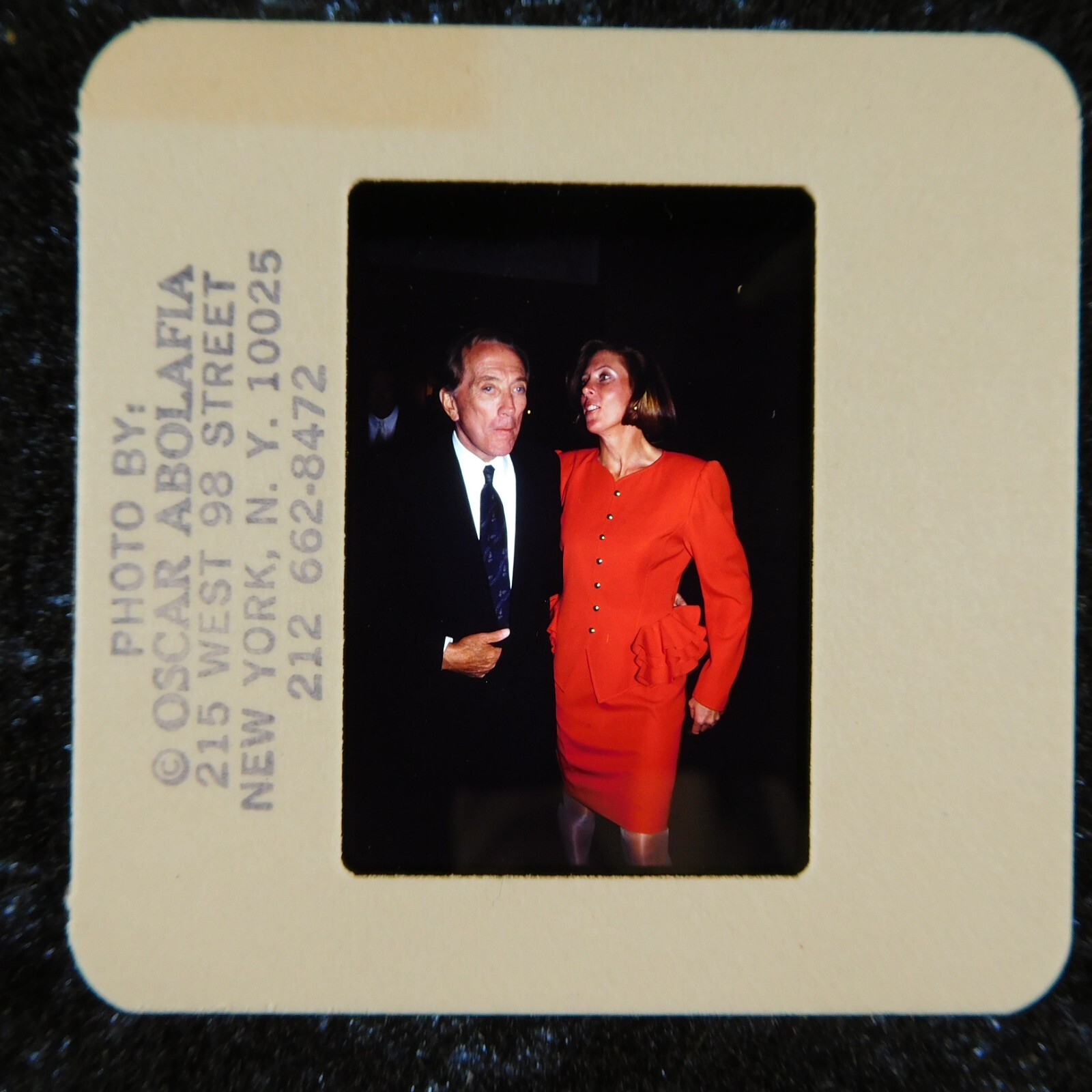 OA2-179 1980s Debbie Haas Andy Williams Orig Oscar Abolafia 35mm COLOR ...