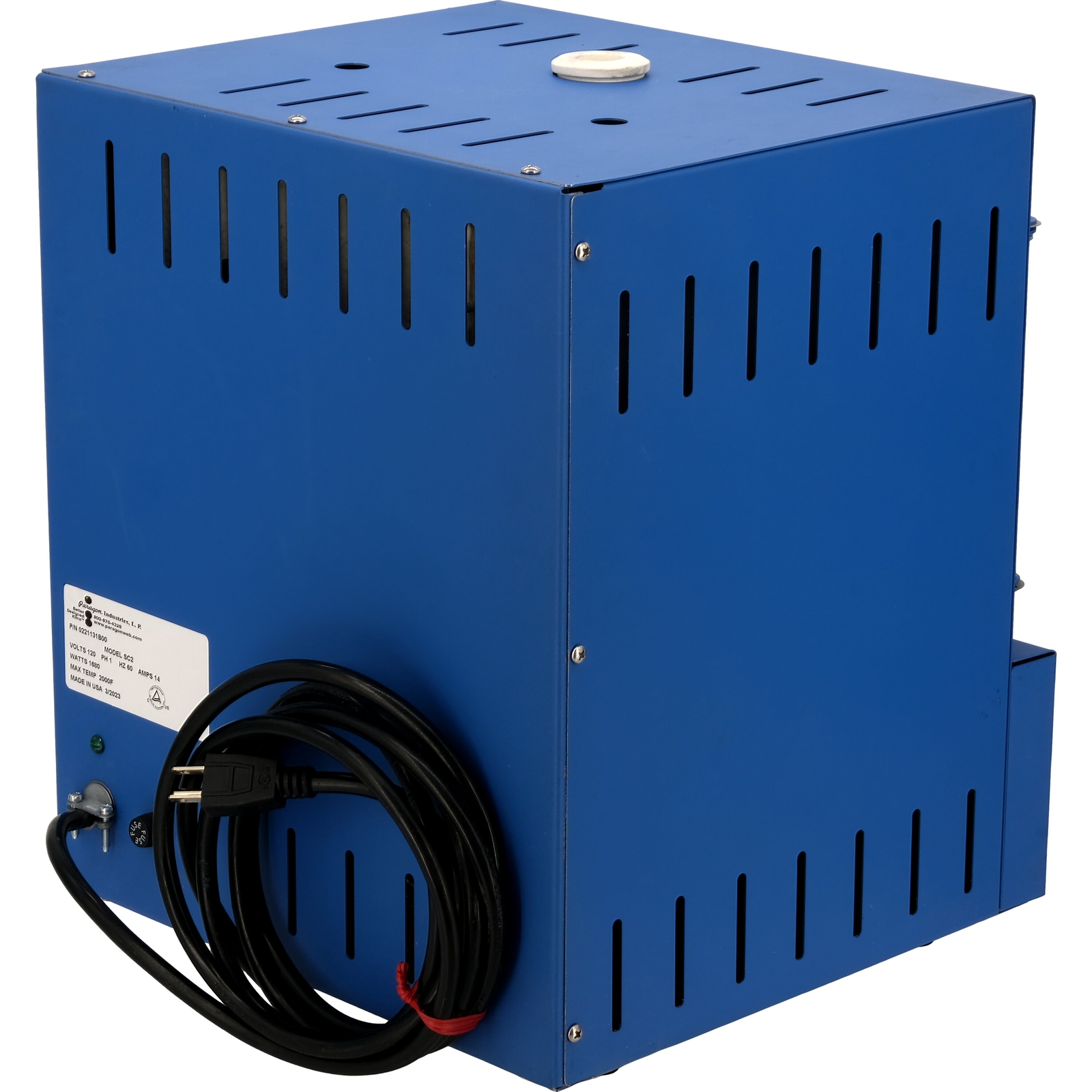 Paragon SC2 Programmable Digital Kiln 1680W 120V 14A with Sentinel ...