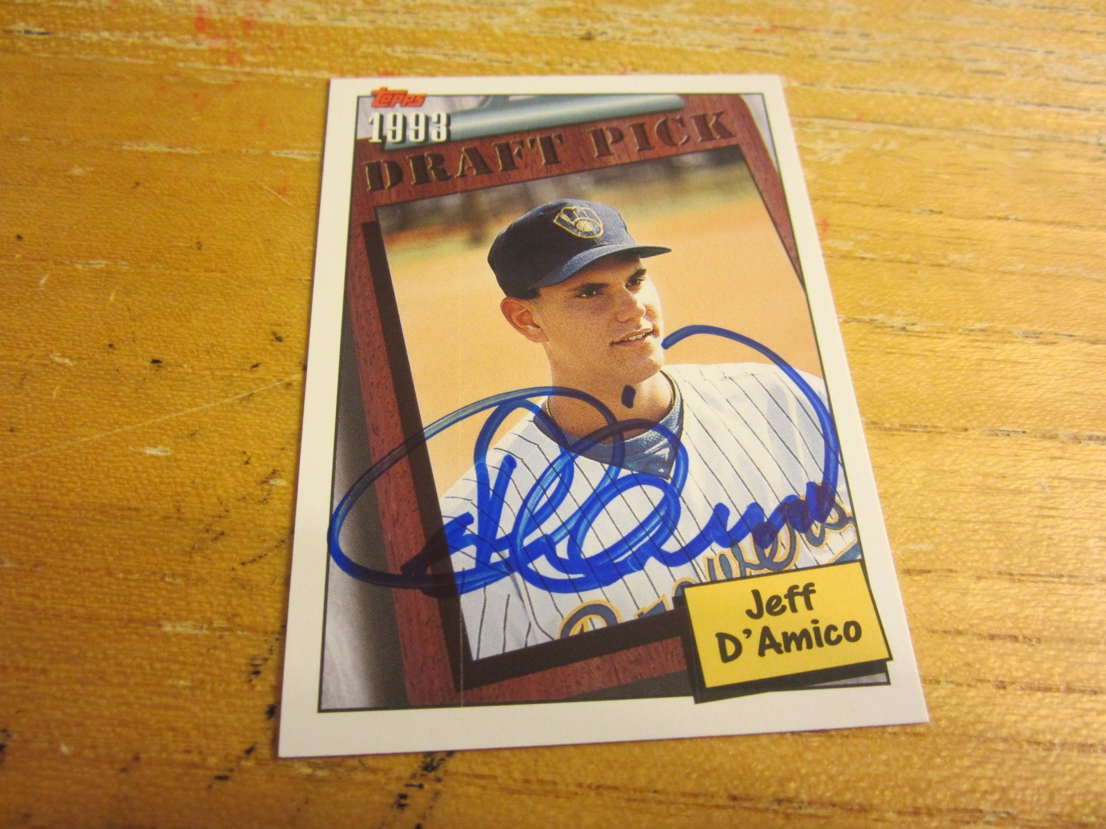 Jeff D'Amico Autographed Signed 1994 Topps #759 ROOKIE Trading Card MLB ...