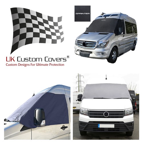MERCEDES SPRINTER ALL YEARS DELUXE WINDSCREEN SCREEN CURTAIN WRAP COVER ...