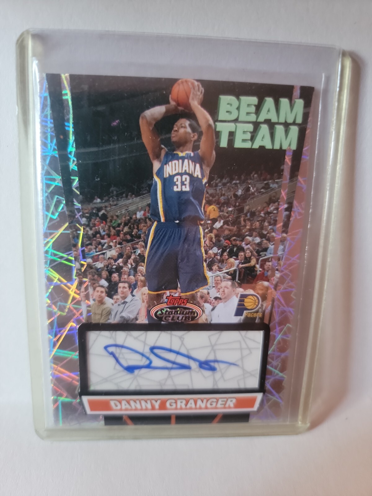 2007 TOPPS STADIUM CLUB BEAM TEAM DANNY GRANGER #BTA-DG AUTO PACERS | eBay
