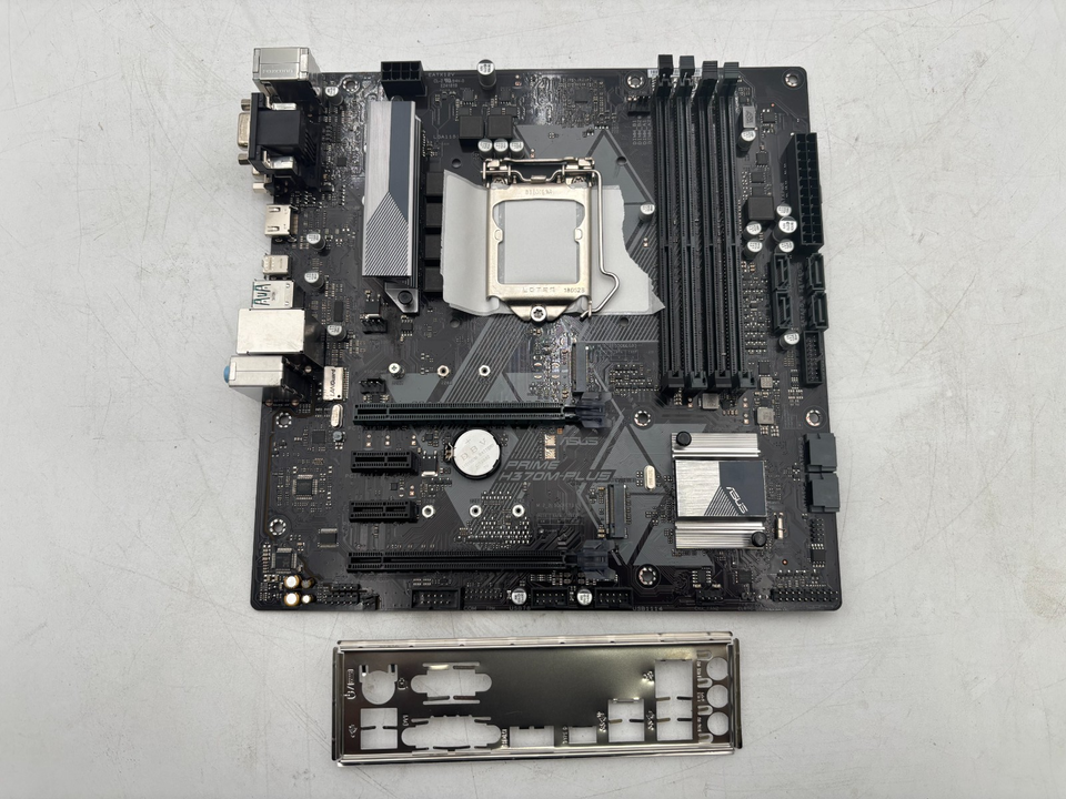 ASUS PRIME H370M-Plus Intel Socket LGA 1151 H370 MicroATX 8th Gen ...