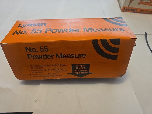 LYMAN No. 55 Powder Measure W/ Original Box - Vintage - 77677830. New ...