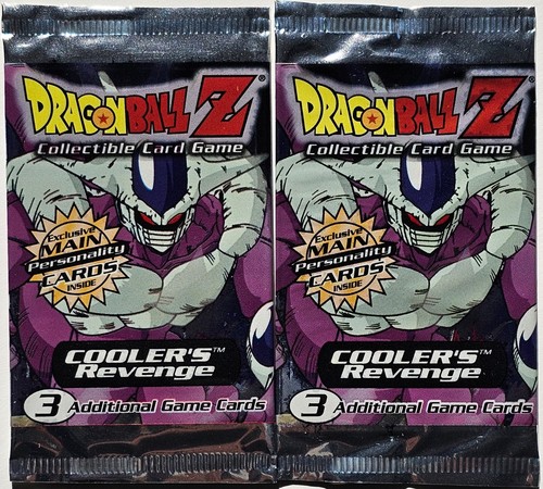 2 Cooler's Revenge Score Dragon Ball Z CCG Factory Sealed Card Packs ...