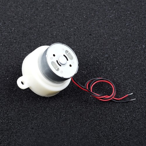 Small DC Gear Motor 3-9V Mini Worm Gear Motor Slow Low Speed 9-32RPM ...