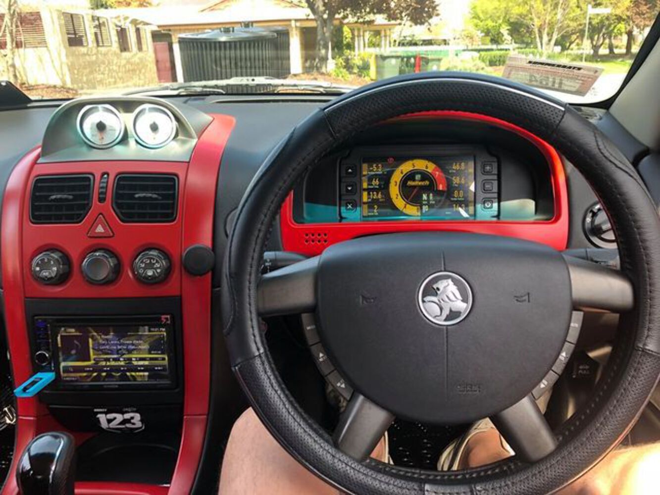 Holden Commodore VY / VZ Dash Mount Recessed for the Haltech iC-7 ...