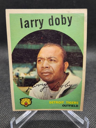 1959 Topps Baseball #455 Larry Doby HOF Detroit Tigers Baseball Card | eBay