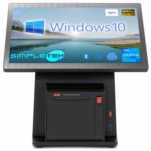 Pos 14 " All IN One 8GB 240GB Touchscreen Printer Thermal 3 5/32in ...