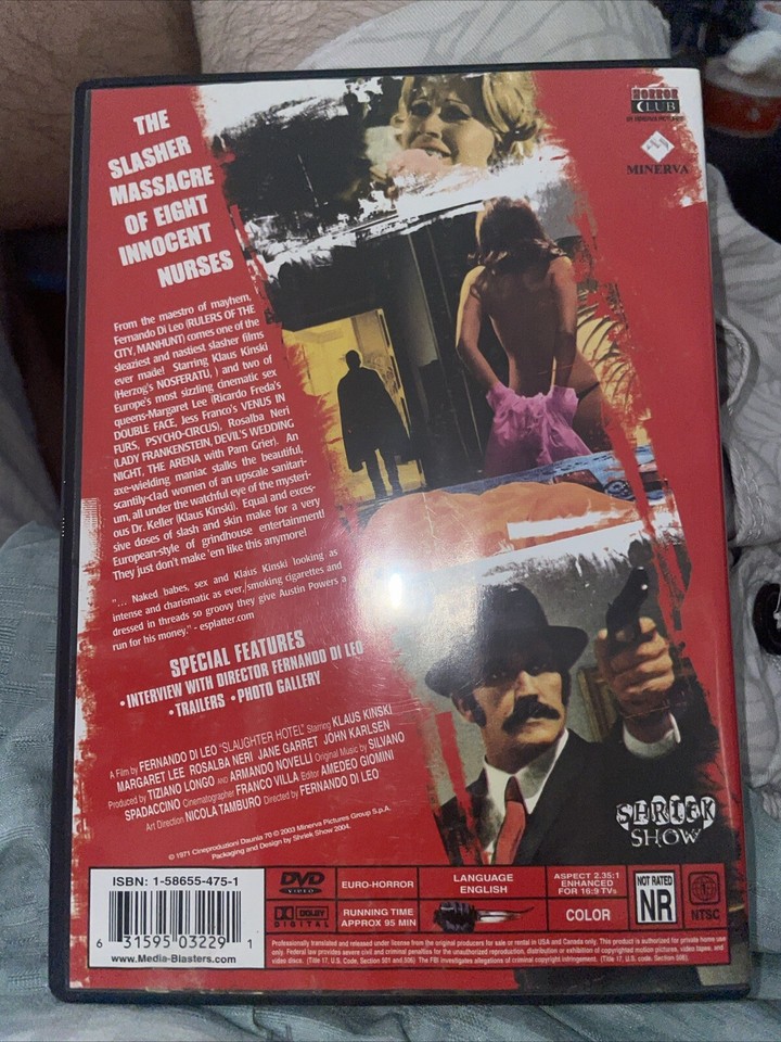 Slaughter Hotel (DVD, 2003) 631595032291 | eBay