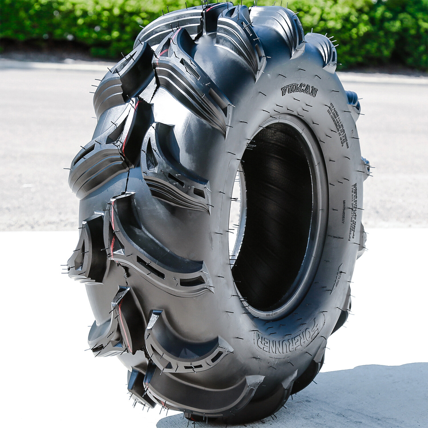 Set of 4 Vulcan ATV UTV Mud Tires 2x 28x11-12 & 2x 28x9-12 6 Ply | eBay