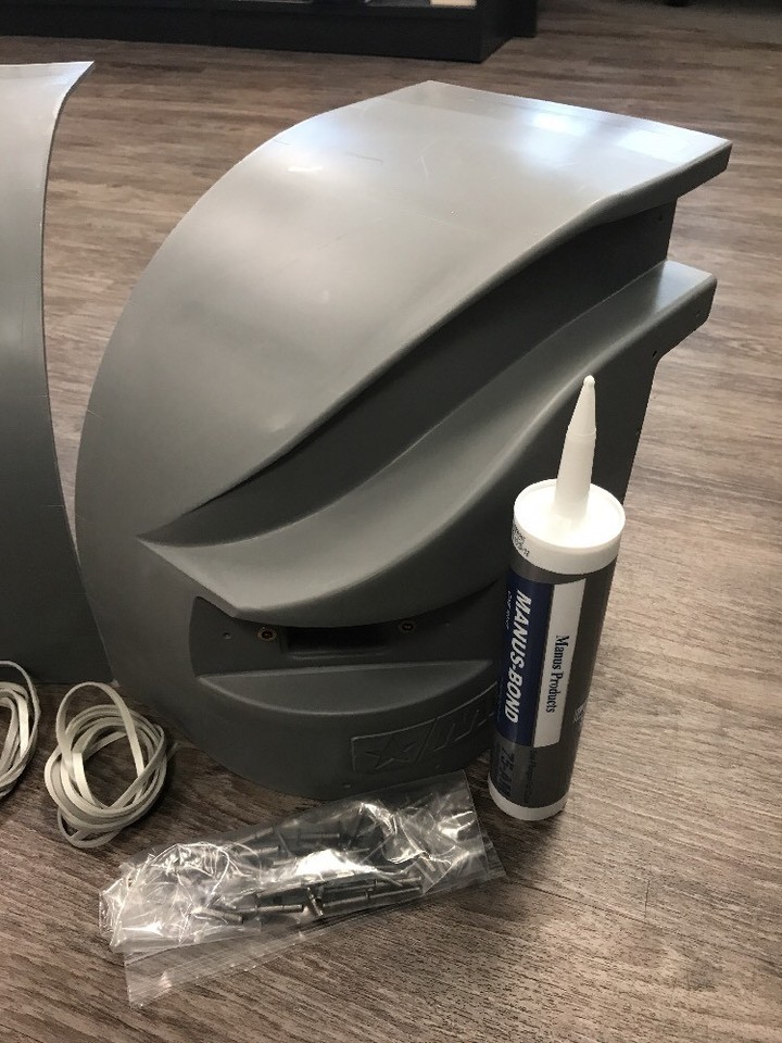 2 - Morgan Corner Cap Kit - Curbside & Roadside OEM 62664 62665 Box ...