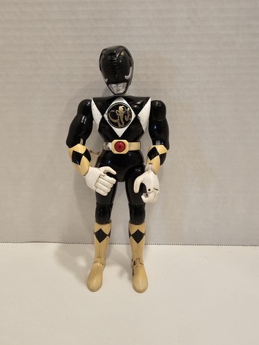 Mighty Morphin Power Rangers Black Ranger w/Kung Fu Kick 1994 Read ...