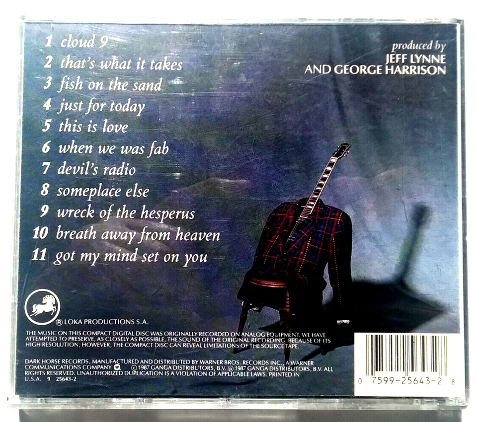 GEORGE HARRISON - Cloud Nine - CD 1987 Compact Disc / Digital Audio ...