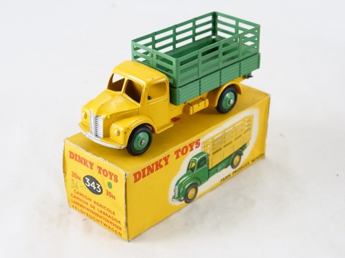 Dinky Toys GB No. 343 Farm Produce Wagon Dodge Truck Little Used In Box ...